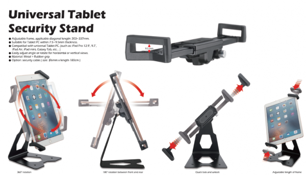 Melon Universal Security Frame with Station – Mentor Systems